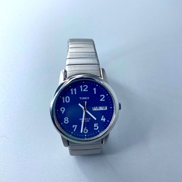 Timex | Accessories | Timex Indiglo Metal Band | Poshmark